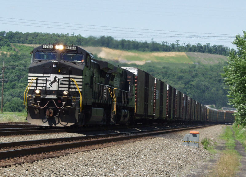 Westbound Mixed Freight